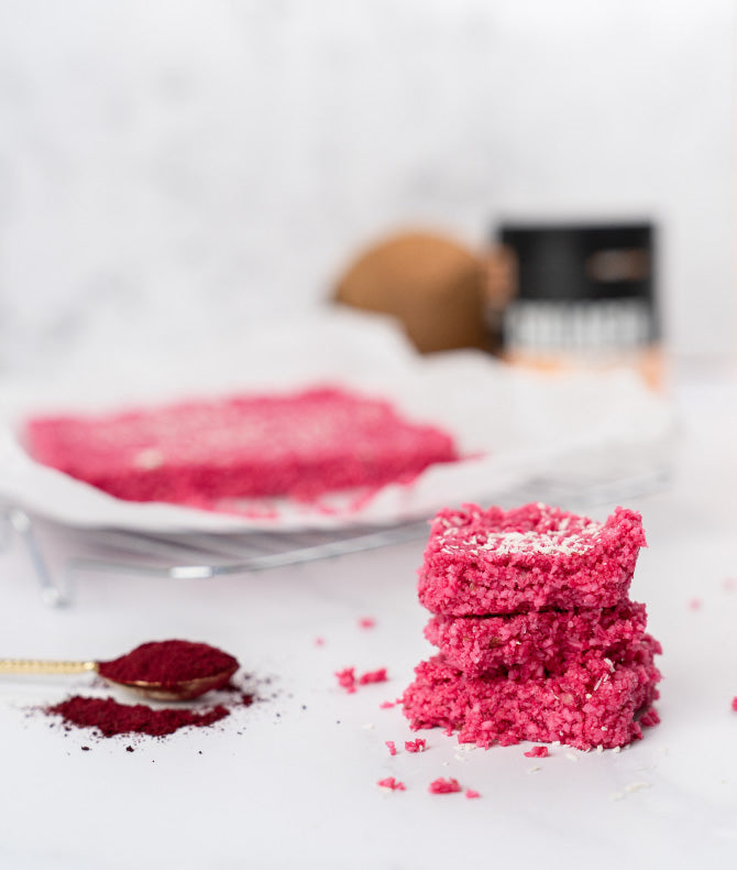 Pink Collagen Slice Recipe – Artisanal Australia