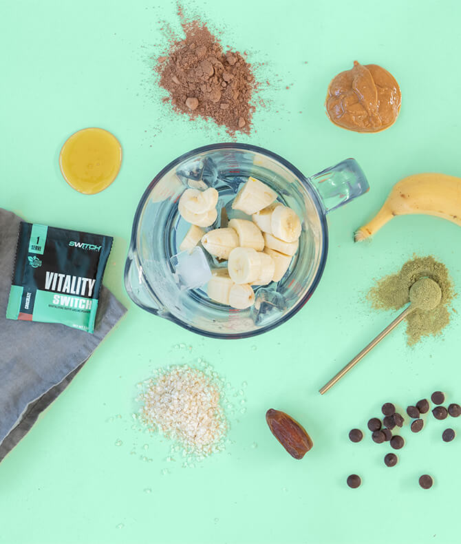 Choc Green Breakfast Smoothie – Switch Nutrition