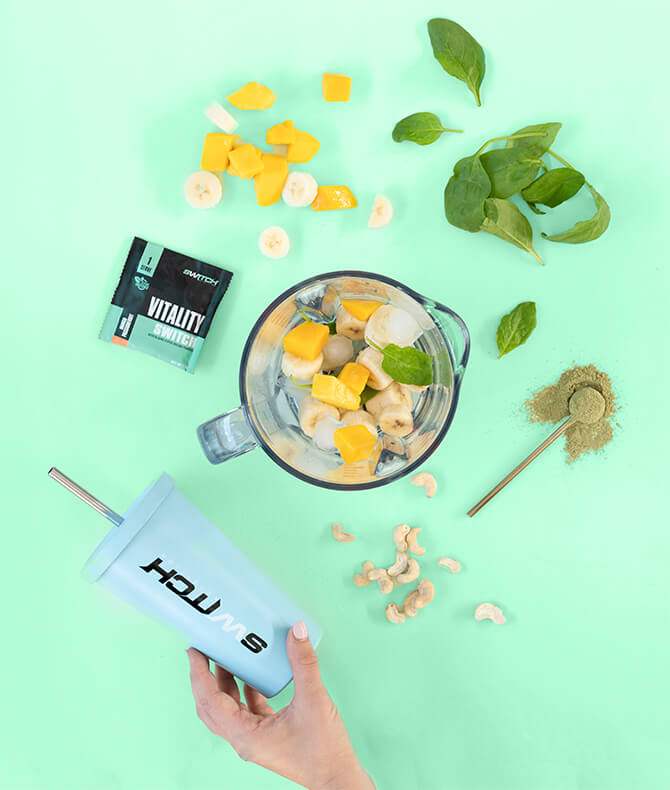 Mango Passionfruit Green Smoothie – Switch Nutrition