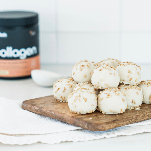Vanilla Collagen Bliss Balls – Switch Nutrition