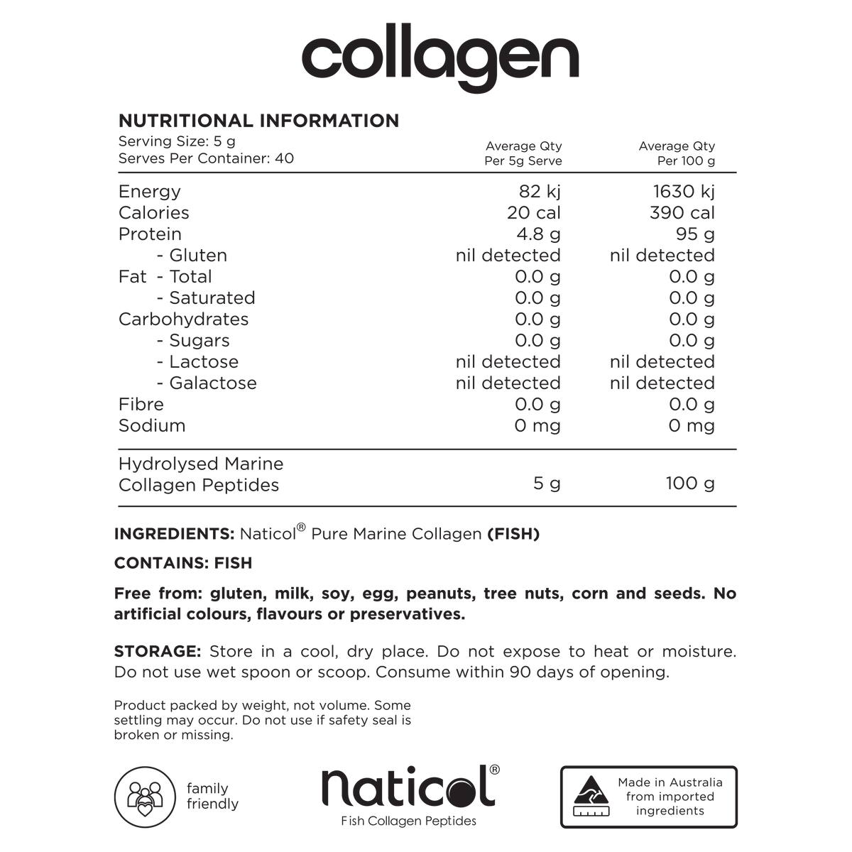 Switch Nutrition - Naticol Pure Marine Collagen