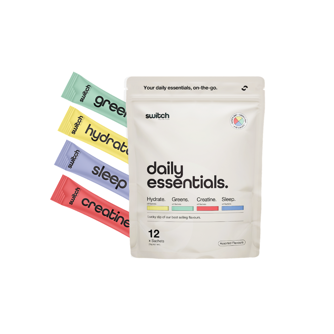Daily Essentials Pouch – Switch Nutrition