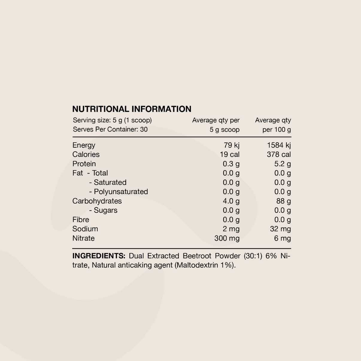 Beetroot Powder – Switch Nutrition