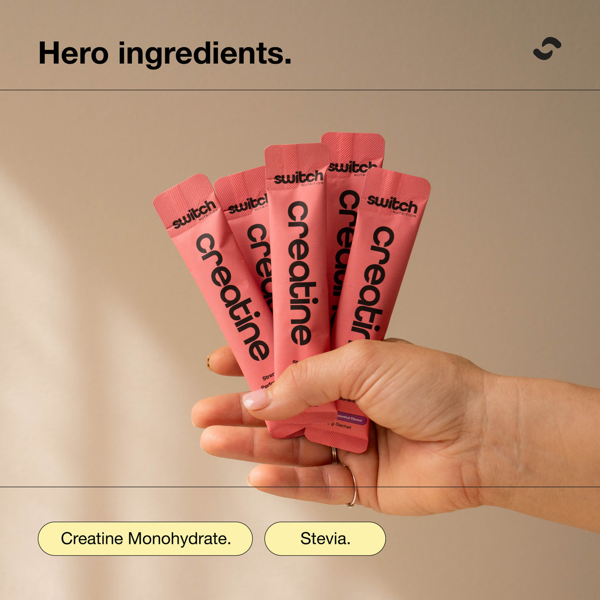 Flavoured Creatine Sachet Box – Switch Nutrition