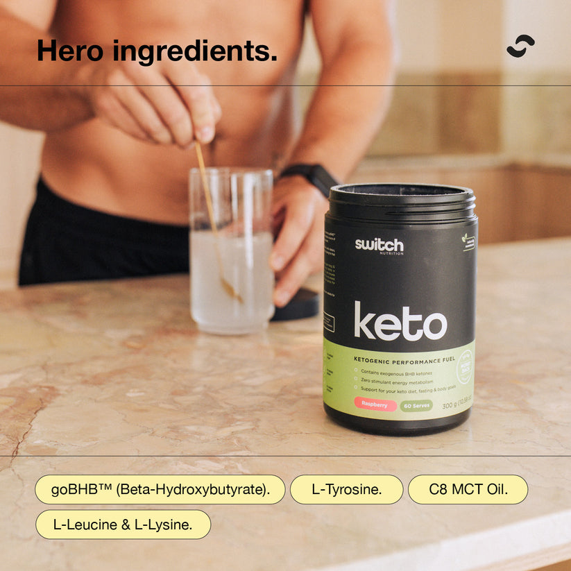 Keto Switch | 30 & 60 serves | Ketogenic performance fuel | Vegan ...