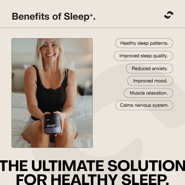 Sleep+ Supplement - Enhance Sleep Quality & Relaxation | Switch Nutrition