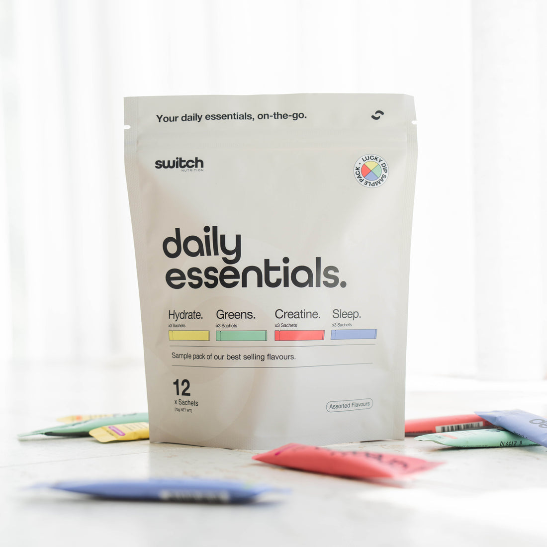 Daily Essentials Pouch – Switch Nutrition