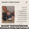 Alpha Switch | Male support formula | Vegan Friendly | 30 day money ...