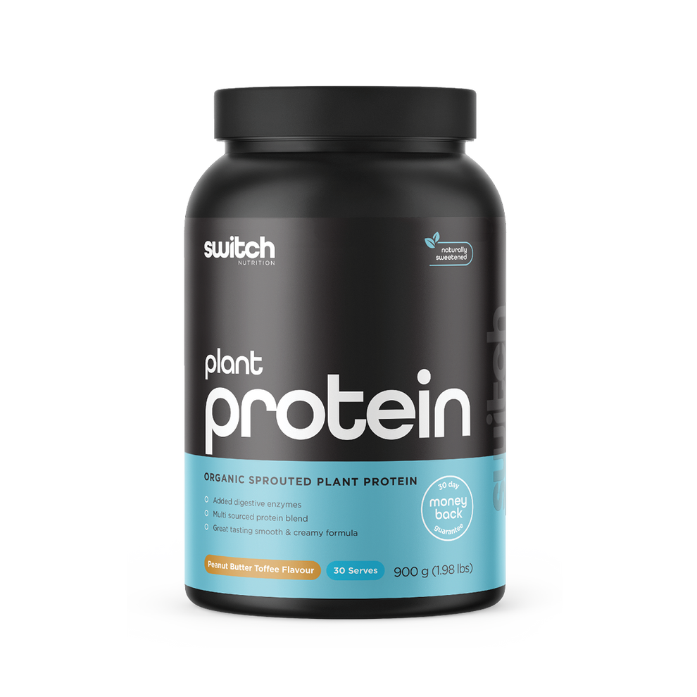 Protein Switch | Organic Vegan Blend | Added Digestive Enzymes | No ...