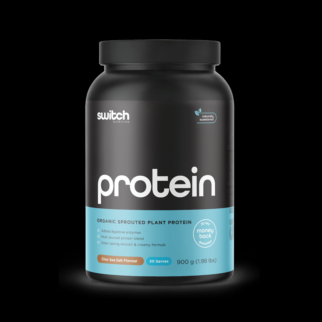 Protein Switch | Organic Vegan Blend | Added Digestive Enzymes | No ...