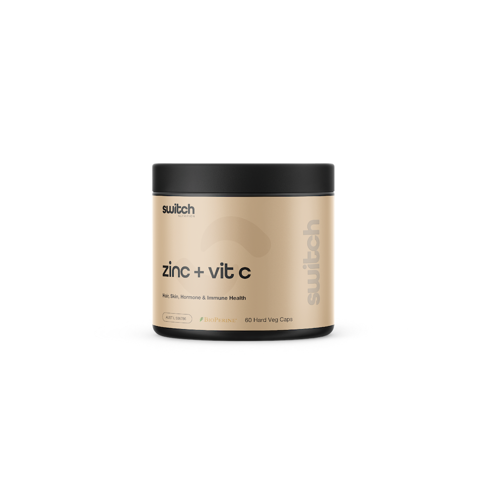Zinc & Vitamin C – Switch Nutrition