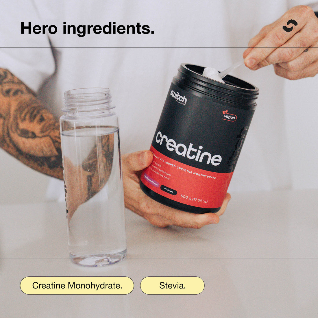 Flavoured Creatine Monohydrate | Strength, Recovery & Brain Support ...